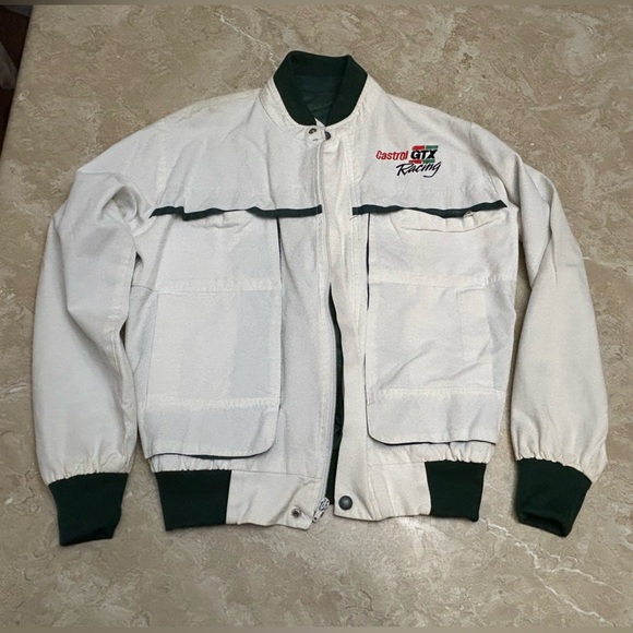 None | Jackets & Coats | Vintage Castrol Gtx Racing Jacket Preowned Sz ...